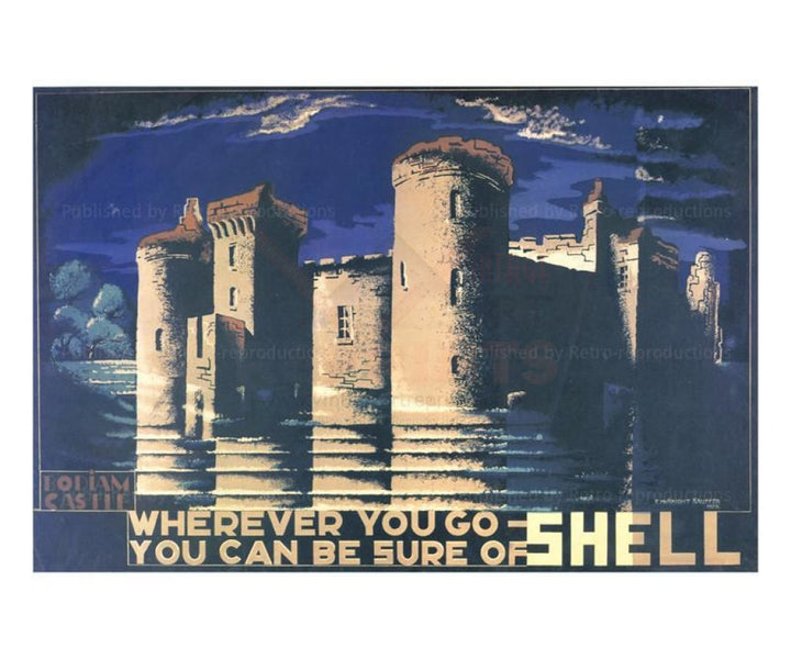 Shell Oil Advertising Posters – VINTAGEARTREPRINTS.COM