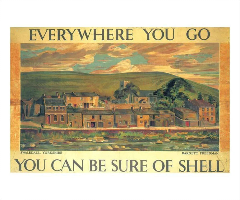 Shell Oil Advertising Posters – VINTAGEARTREPRINTS.COM